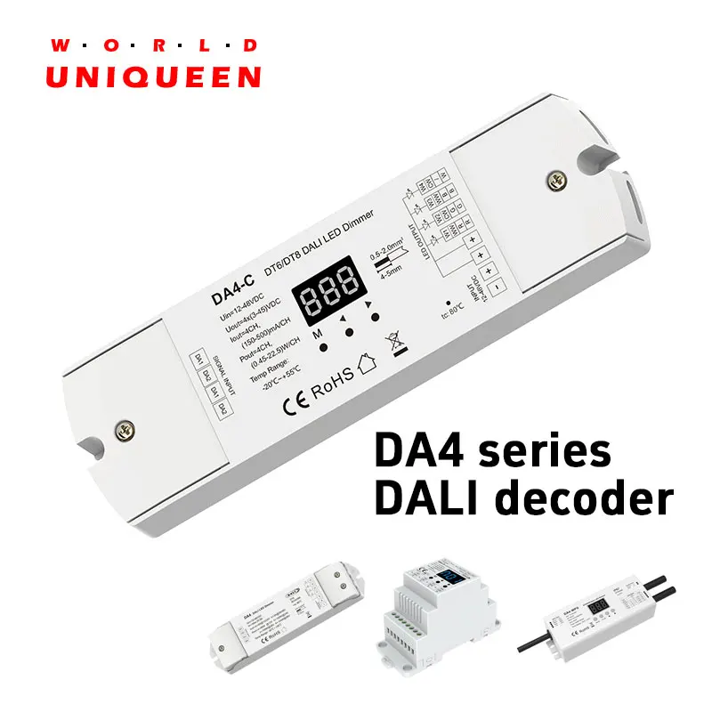skydance-DA4-series-DALI-decoder-dimmer-for-LED-strip-light-DT6-DT8-constant-voltage-constant ...