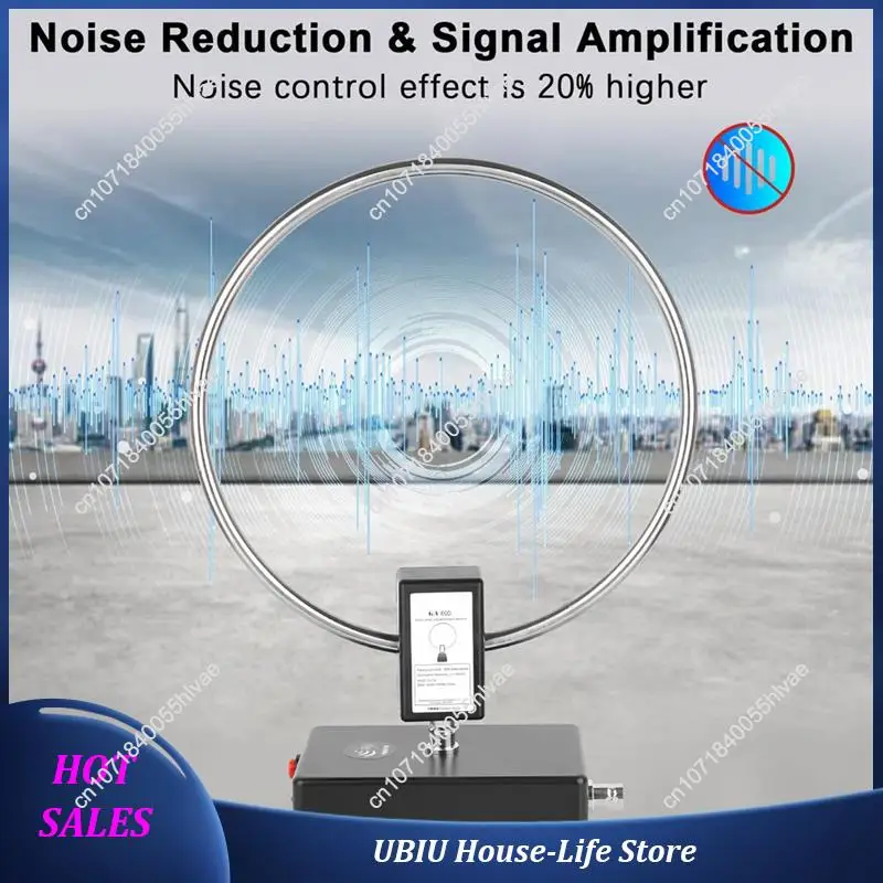 GA800 Active Loop Antenna Shortwave Radio 10Khz-159Mhz Antenna For ...