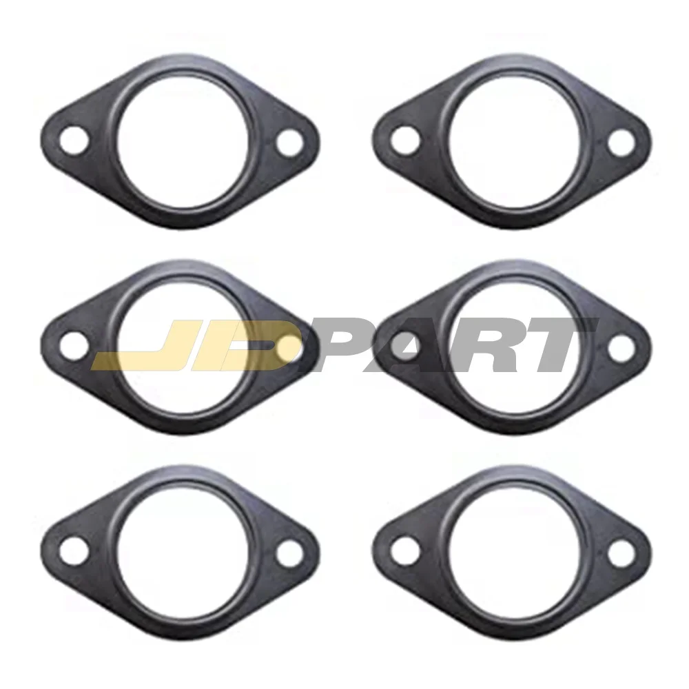 Good-Guarantee-6-pieces-New-Exhaust-Manifold-Gaskets-3929012-For ...