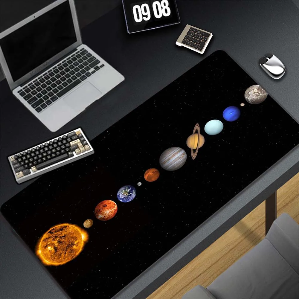 Speed-Keyboard-Pads-Rubber-Desk-Mat-Solar-System-Large-Mouse-Pad-Gaming ...
