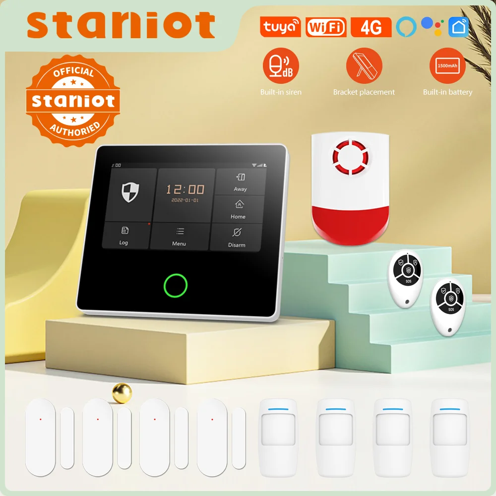 Tuya Smart Wifi Home Security Alarm System | Wireless Alarm System Security Home 4g - Alarm ...
