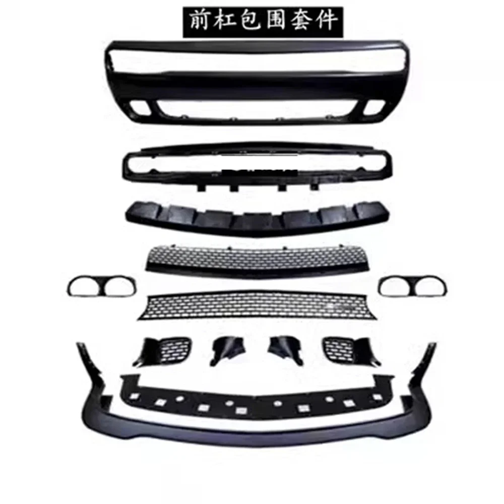 Car body kit surround Front rear bumper For 13-23 Dodge Challenger ...