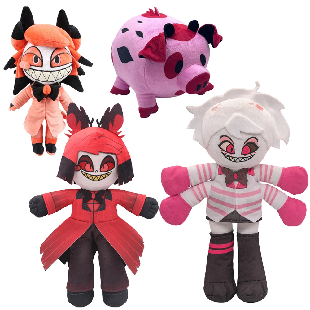 30CM-Cartoon-Alastor-Plush-Toy-Cartoon-Hell-Inn-Cosplay-Fantasy-Props ...