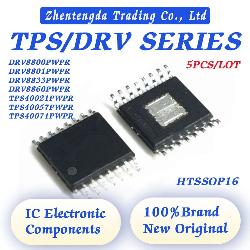 5PCS/LOT DRV8800PWPR DRV8801PWPR DRV8833PWPR DRV8860PWPR TPS40021PWPR ...