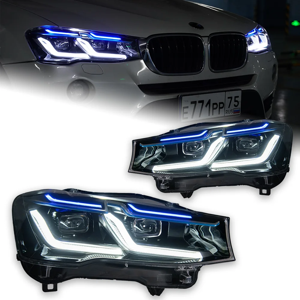 AKD-Car-Lights-for-BMW-X3-F25-LED-Headlight-Projector-Lens-2010-2016-X4 ...
