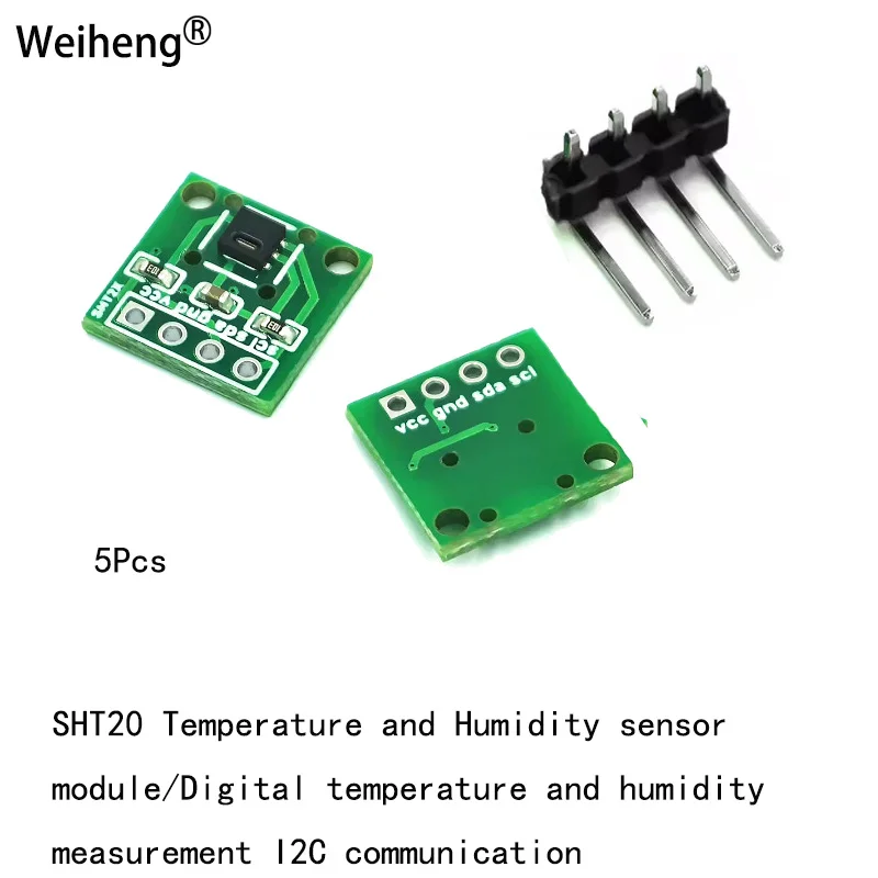 5Pcs-SHT20-Temperature-and-Humidity-sensor-module-Digital-temperature ...