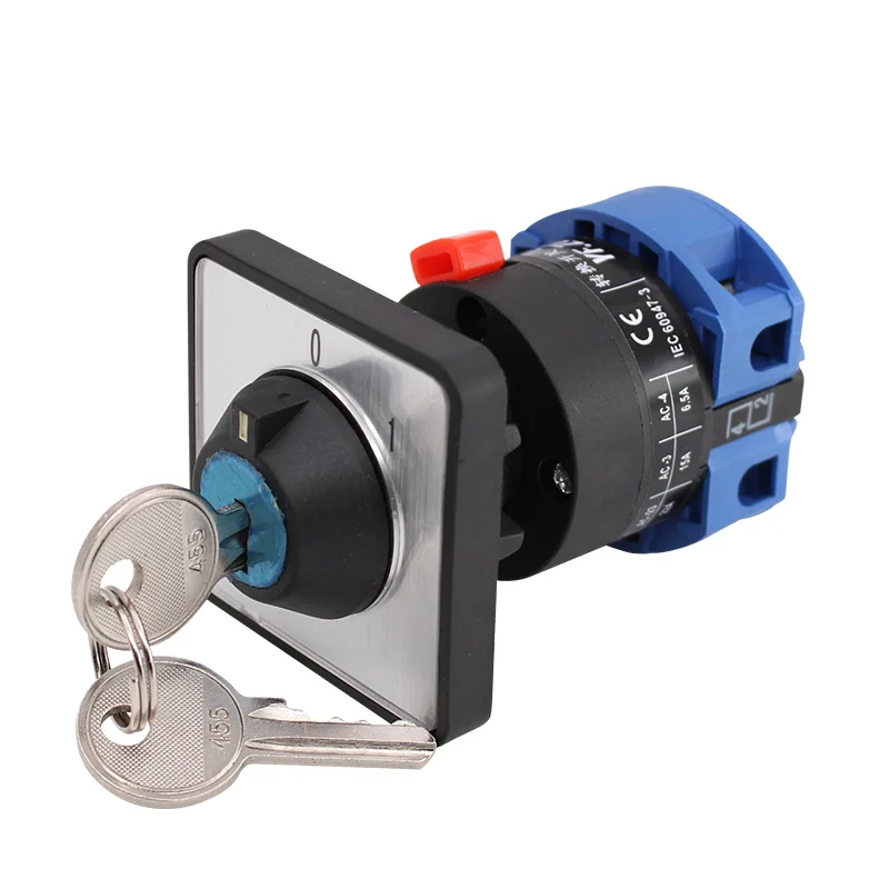 Lw26-25ys3/1s Lock Key 22mm Mounting Size Power Cut-off Safety Anti ...