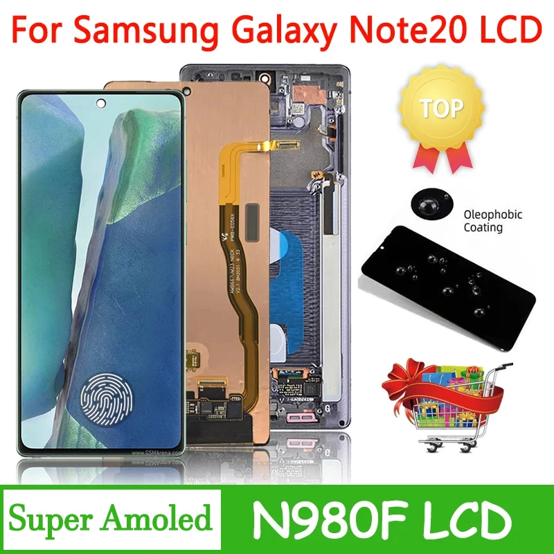 6-7-Super-AMOLED-Note-20-Display-Fingerprint-For-Samsung-Note20-5G ...