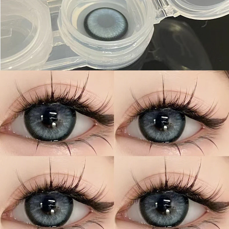 Molenkreek Kleur Contactlenzen Dark Zwart Bijziendheid Lenzen Met ...