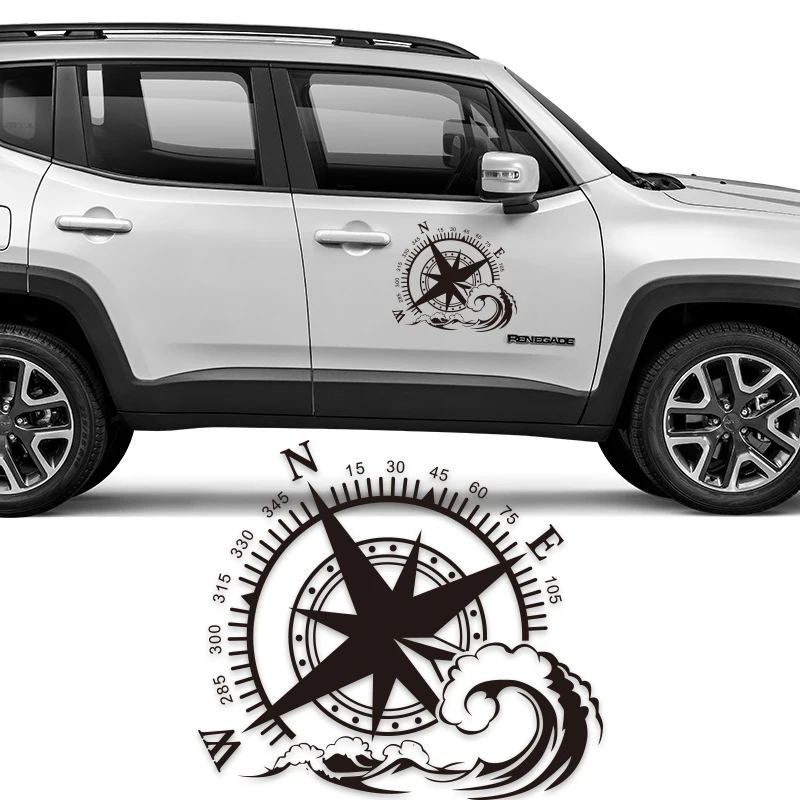 Ocean-Compass-Rose-Decals-And-Stickers-For-jeep-renegade-compass ...