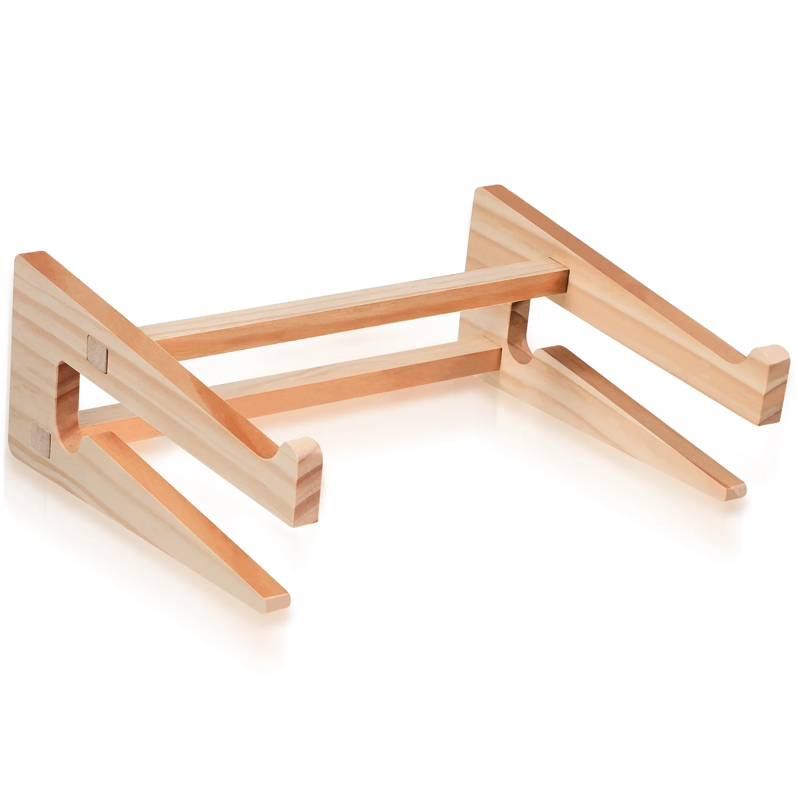 Laptop-Storage-Stand-Tablet-Mount-Computer-Wooden-Laptops-Rack-Holder ...