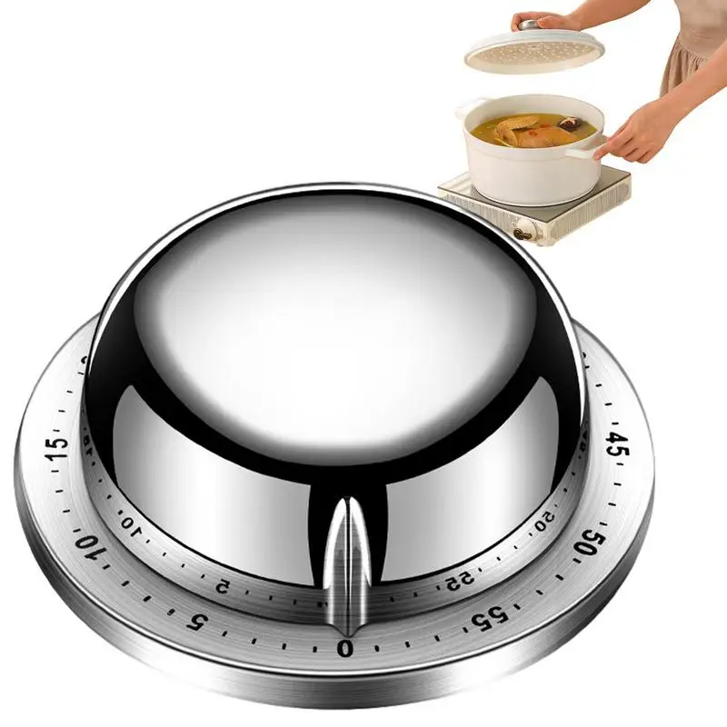 Mechanical-Stainless-Steel-Timer-Cooking-Timer-With-Magnetic-Back-Chef ...