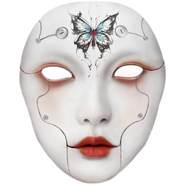 Full Face Butterfly Mask