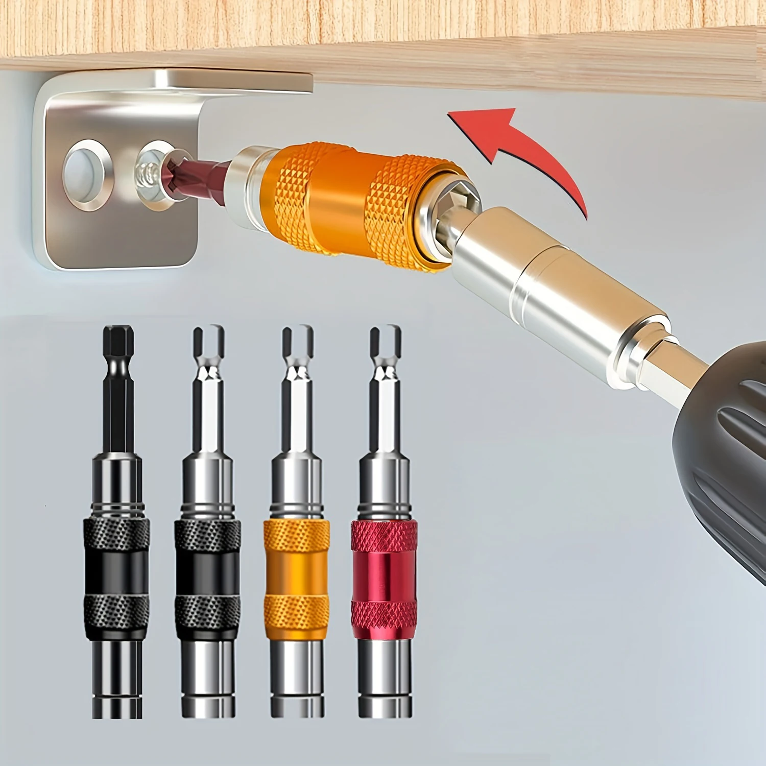 1/4" Hex Magnetic Ring Screwdriver Bits Drill Hand Tools Drill Bit ...