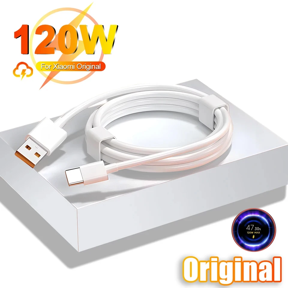 High-Speed 120W USB Type-C Cable for 1m