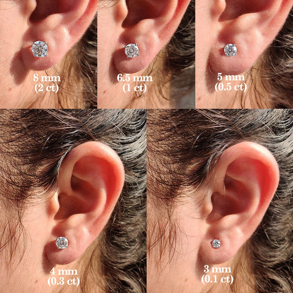 925-Sterling-Silver-Women-s-Moissanite-Earring-Luxury-0-3ct-2ct-Moissanite-Earring-For-Women ...