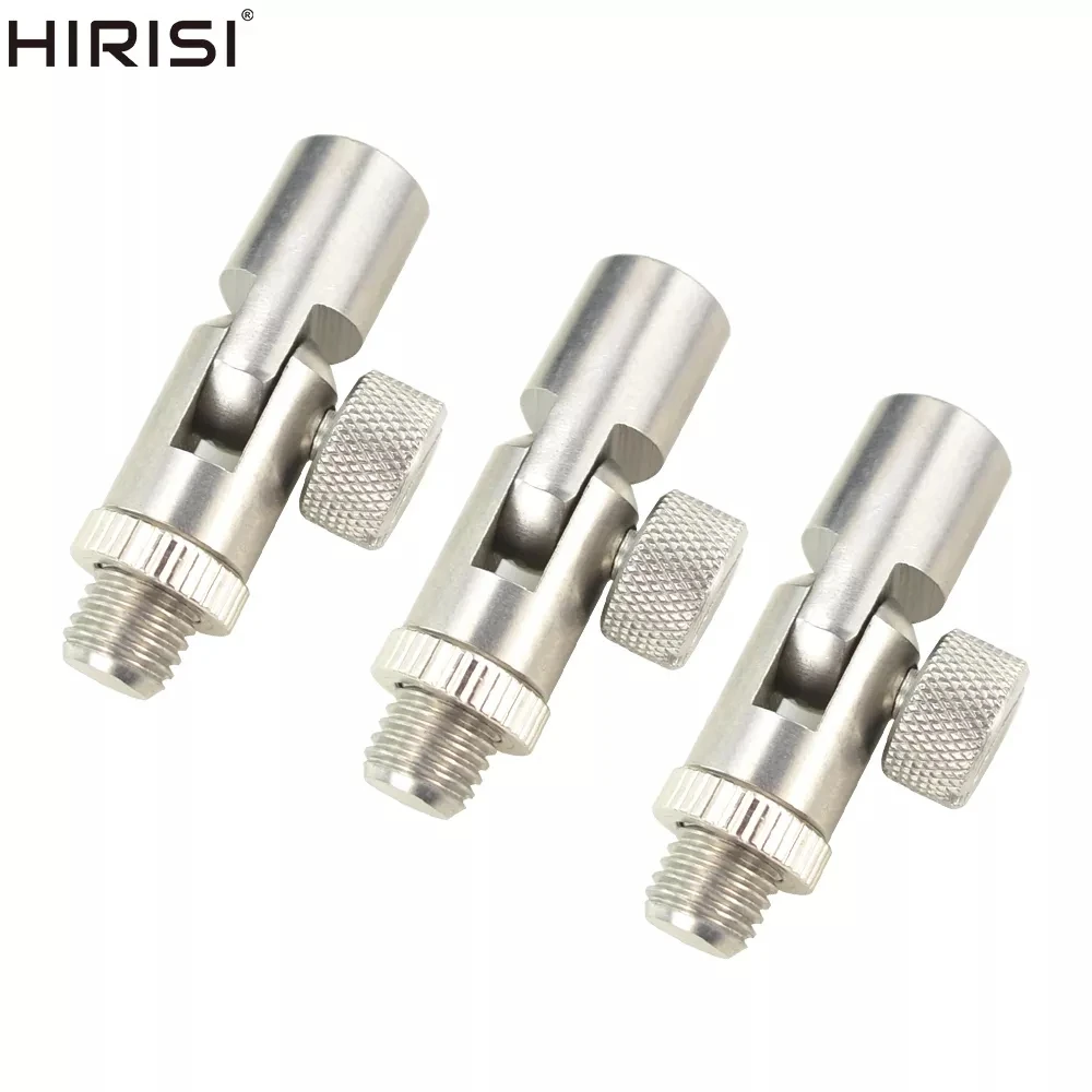 Stainless Steel Angle Adaptor Connector Rod Pod Bank Stick Rest Carp ...