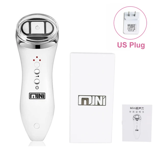 4 IN 1 Mini HIFU Facial Skin Radio Frequency EMS Micro-Current Portable ...