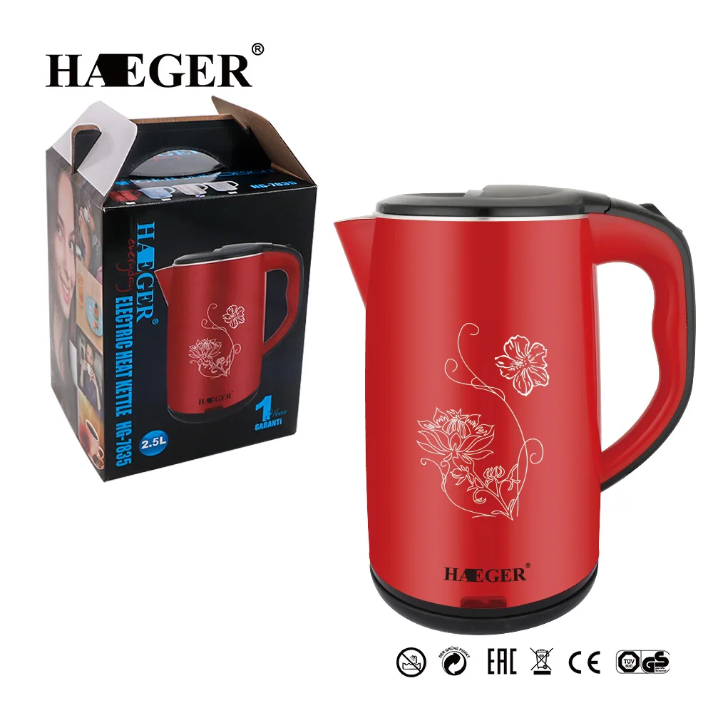 2.5L Electric Kettles Thermal Cup Make tea Coffee Travel Boil water ...