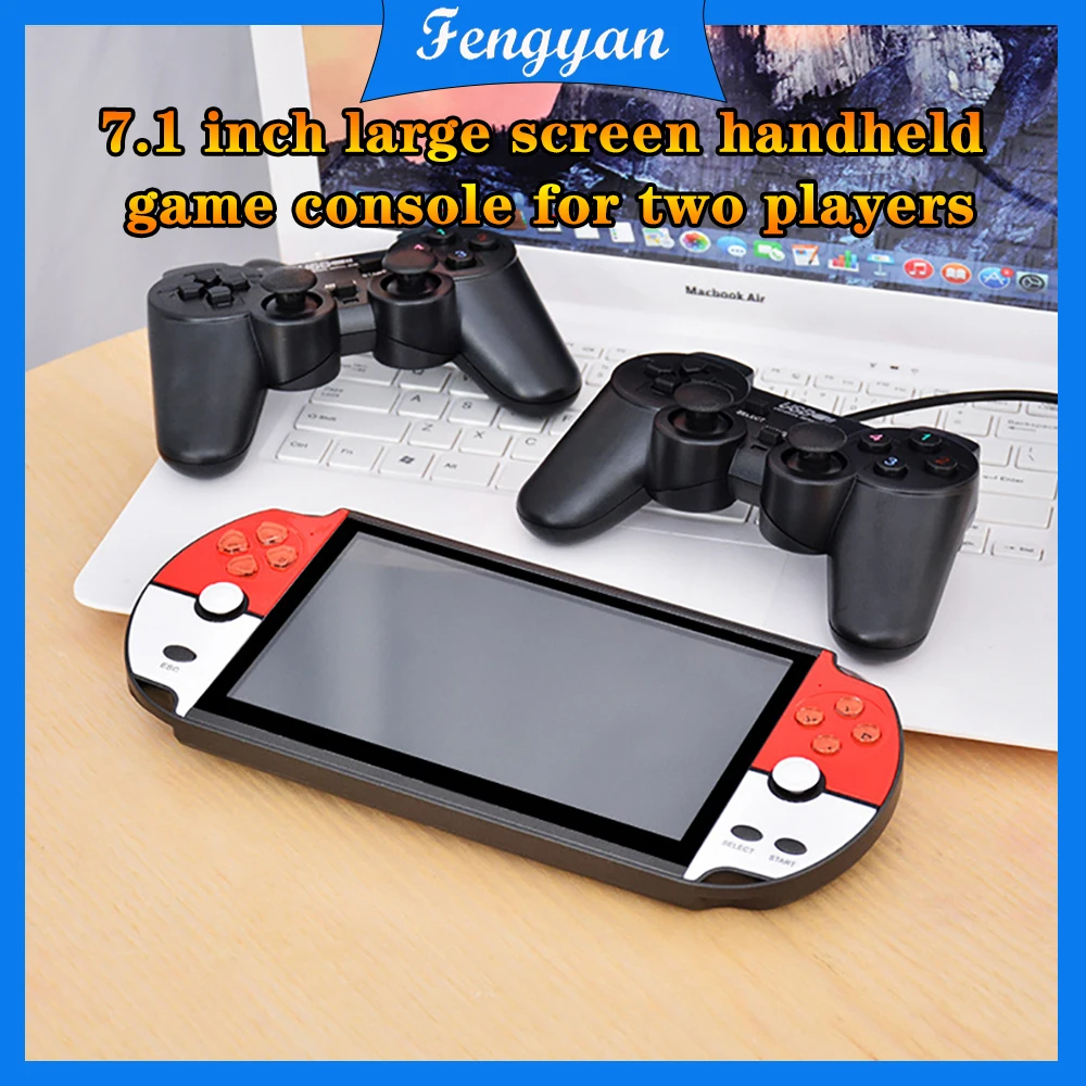7-1-Inch-Handheld-Game-Console-LCD-Screen-Double-Rocker-Portable-Video ...