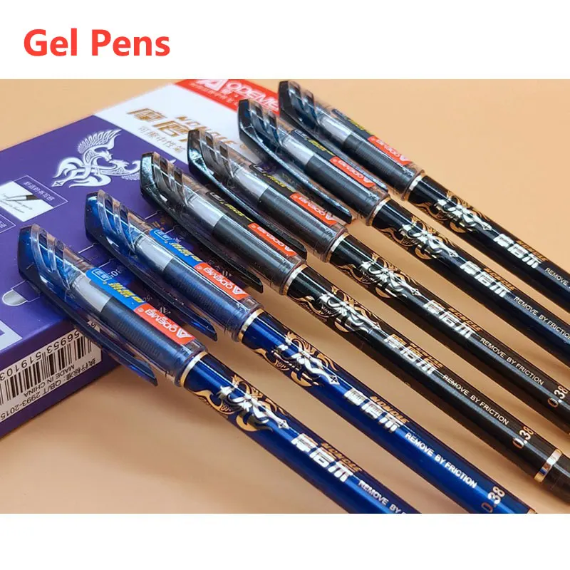 Office-Black-Blue-Red-Erasable-Gel-Pens-For-School-Business-Supplies ...