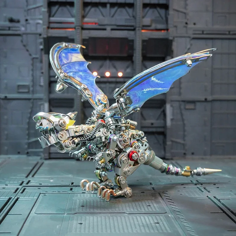DIY-Metal-Colorful-Dragon-Model-Kit-Mechanical-3D-Puzzles-Dragons ...