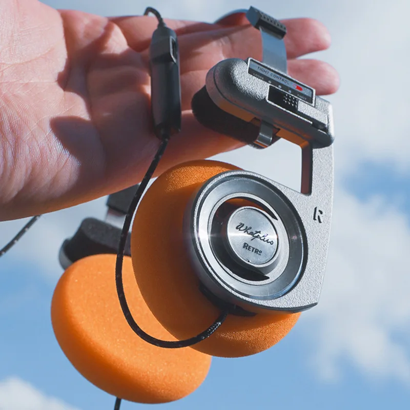 Original Wireless Bluetooth Headphones WhatPlus Retro In-Ear Headphones ...