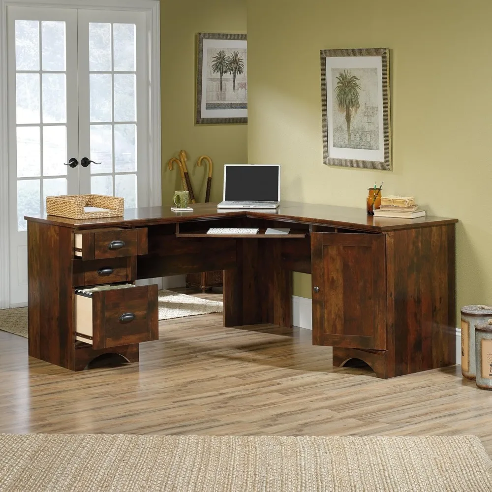 Harbor View L-Shaped Corner Desk – Beyond Just Stationary