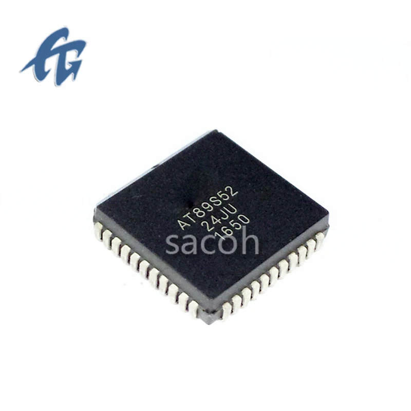 5Pcs-AT89S52-24JU-AT89S52-24JI-PLCC-44-8-Bit-Microcontroller-New ...