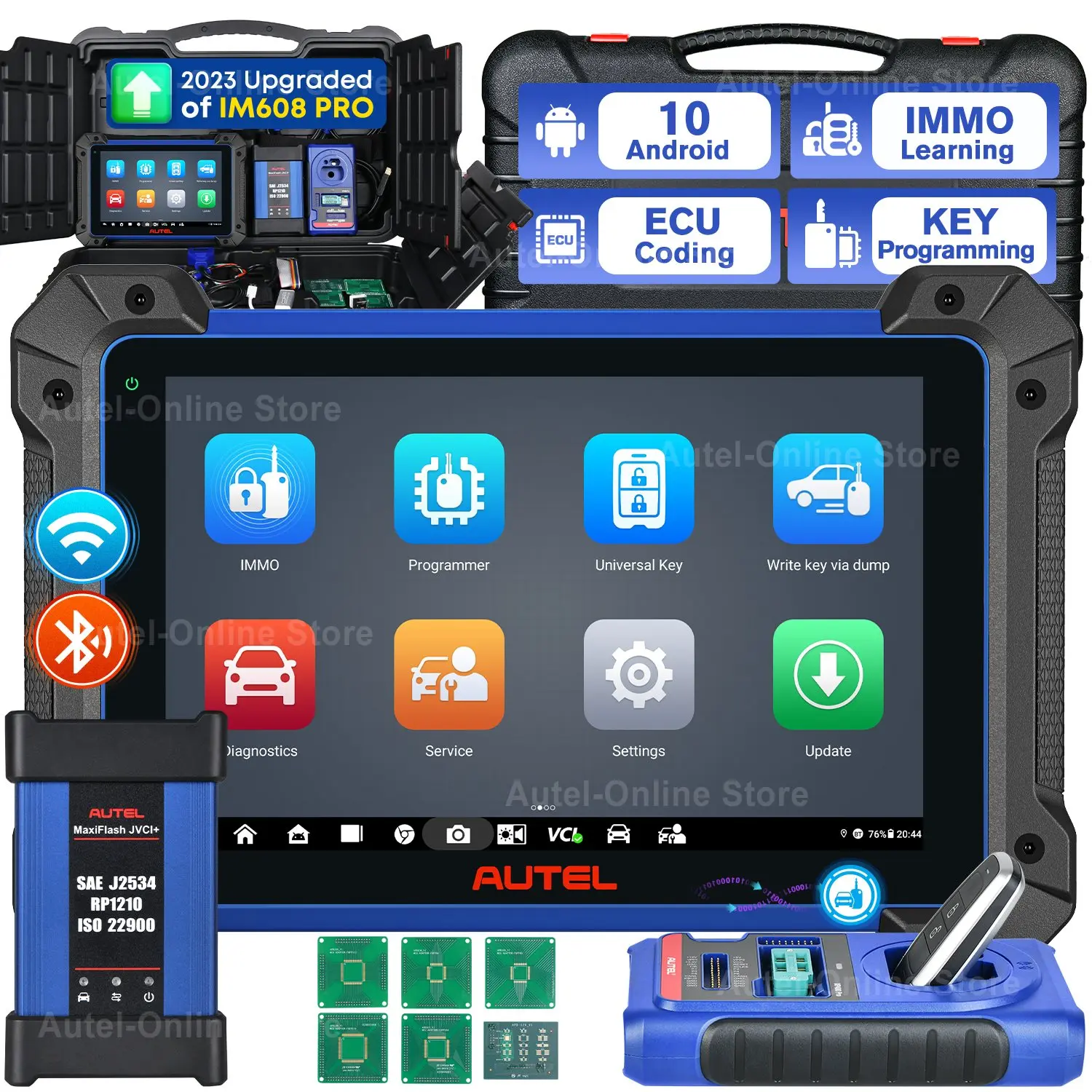 Autel MaxiIM IM608 II Key Fob Programming Scanner IM608S II Car ...