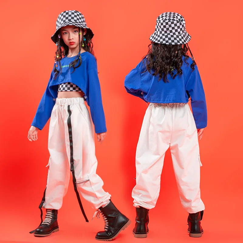 Teenage Girls Hip Hop Clothing | Children Hip Hop White Pants | White ...