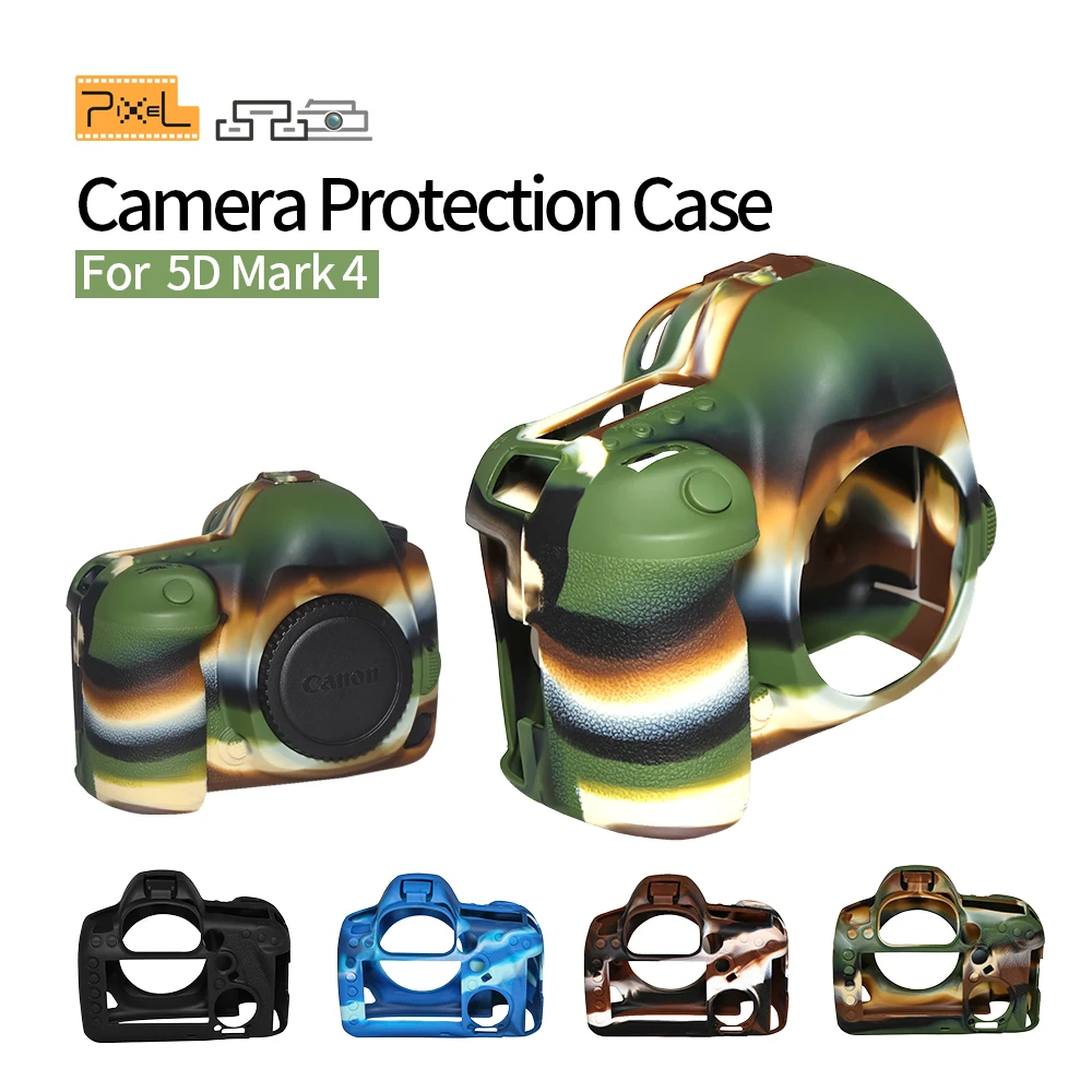 Pixel DSLR Camera Silicone Protector for Canon 5D Mark 4 Camera Body ...