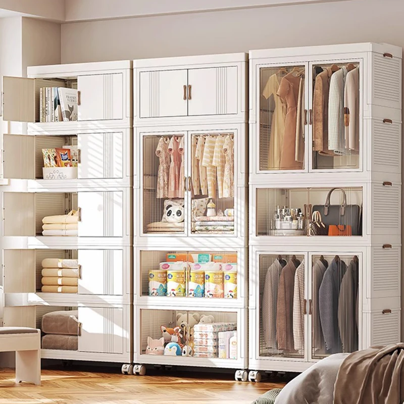 Simple-Small-Bedroom-Wardrobe-Closet-Save-Clothes-Clothing-Cupboard ...