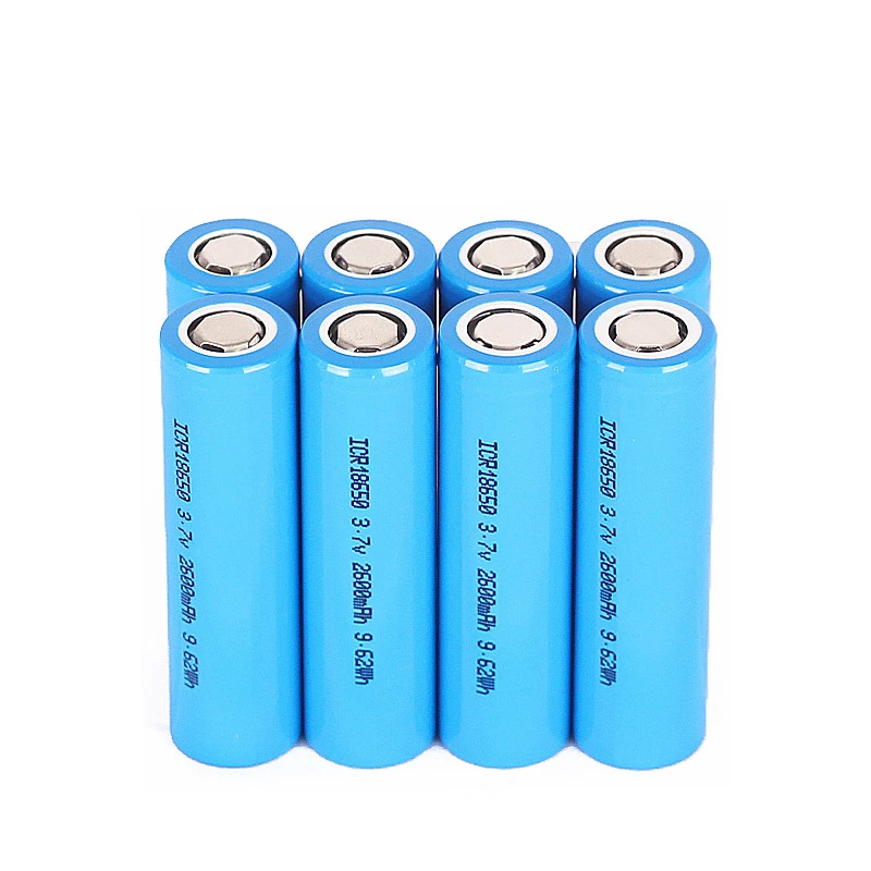 Rechargeable 18650 Lithium Ion Batteries INR18650-26E 2600mah High ...
