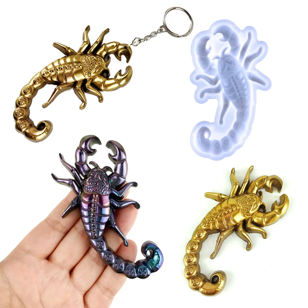 DIY-Scorpion-Hanging-Ornament-Resin-Mold-Silicone-Mould-for-Resin-Epoxy ...