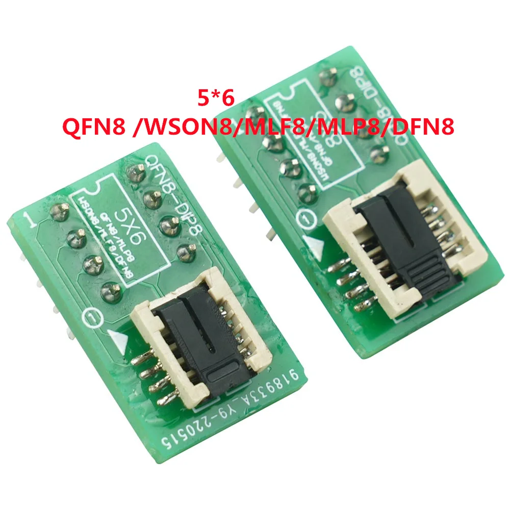 QFN8-WSON8-MLF8-MLP8-DFN8-TO-DIP8-universal-two-in-one-socket-adapter ...