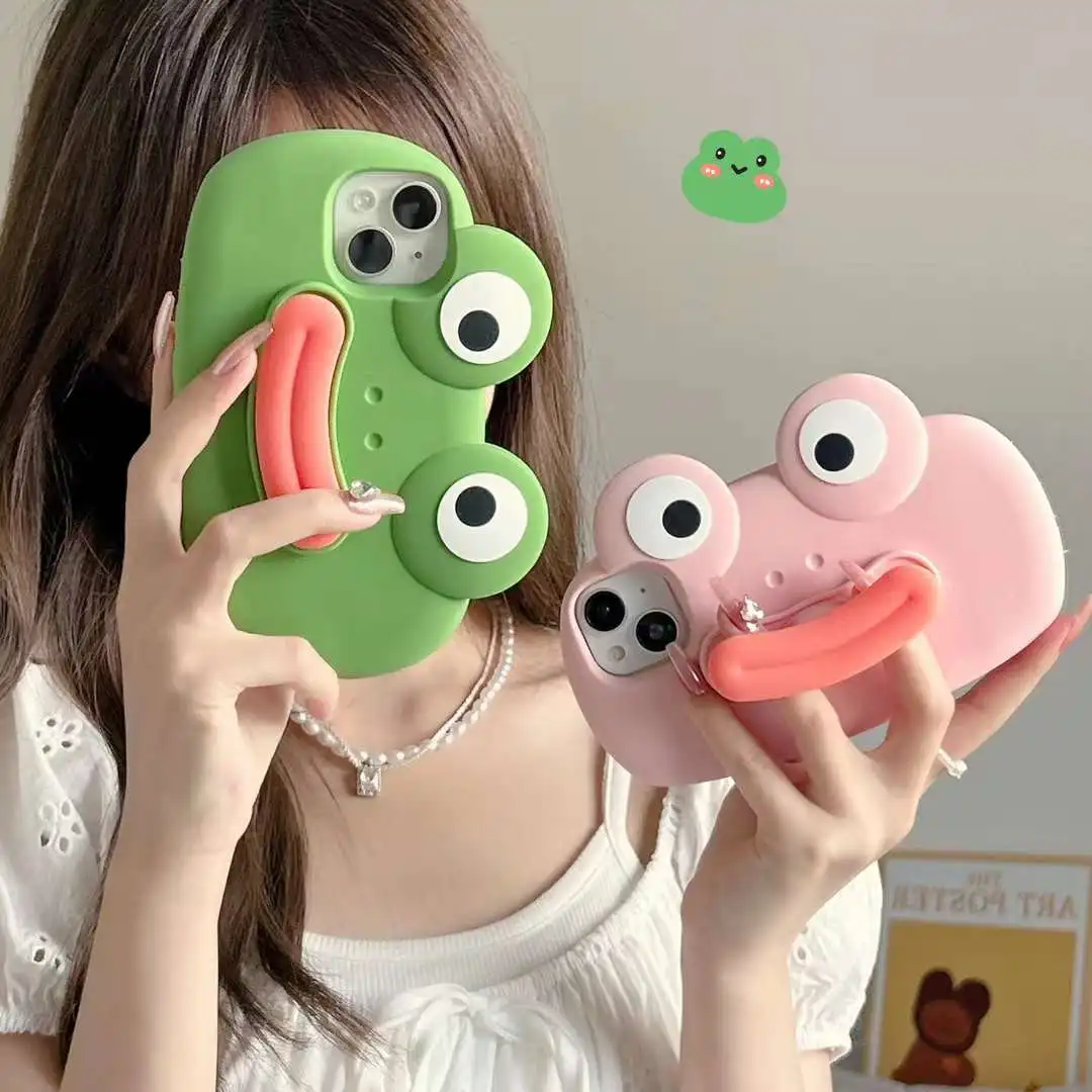 Funny Frog Cartoon 3d