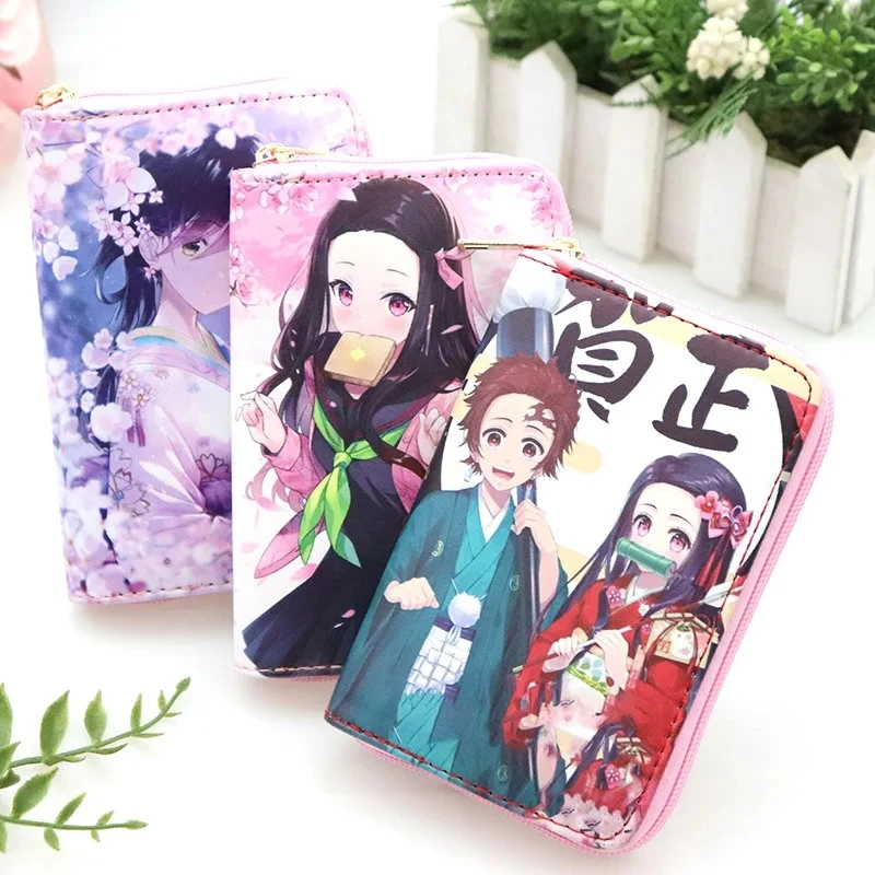 Anime-Cartoon-Tsuyuri-Kanao-Kamado-Tanjirou-Nezuko-Wallet-Cosplay ...