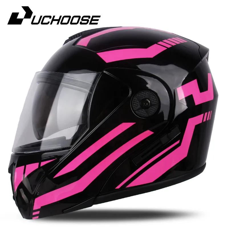 New-Motorcycle-helmet-full-face-racing-with-Double-sun-visor-Women-man ...