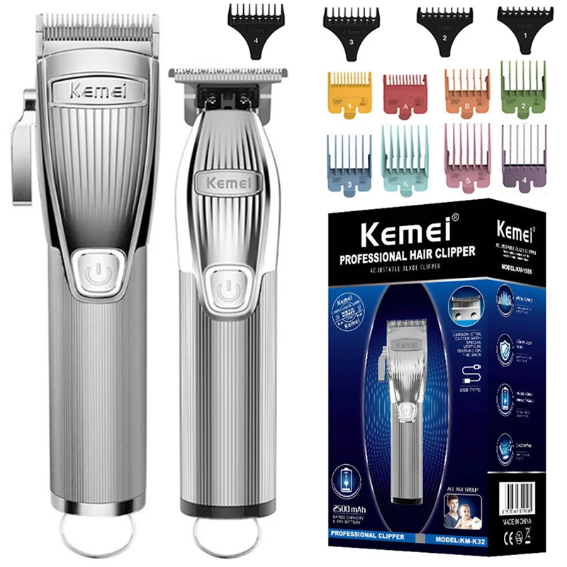 Kemei Professional Hair Clipper | Barber Professional Kemei | Kemei ...
