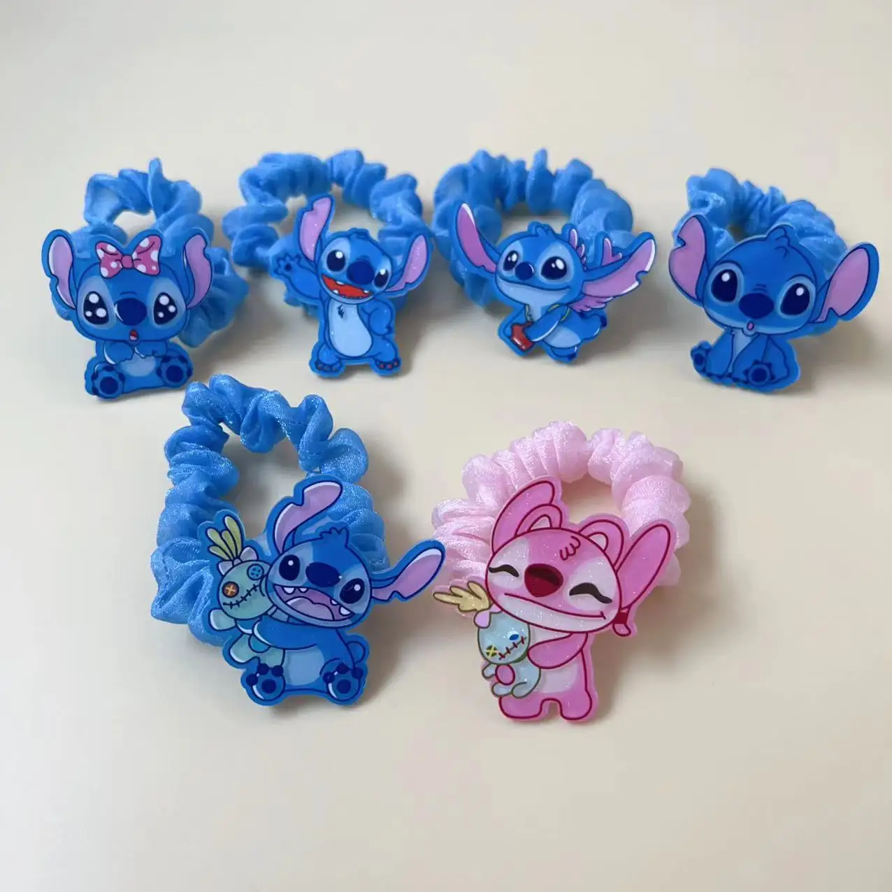 Bandas-para-el-pelo-de-Disney-Stitch-para-ni-a-5-piezas-accesorios-para ...