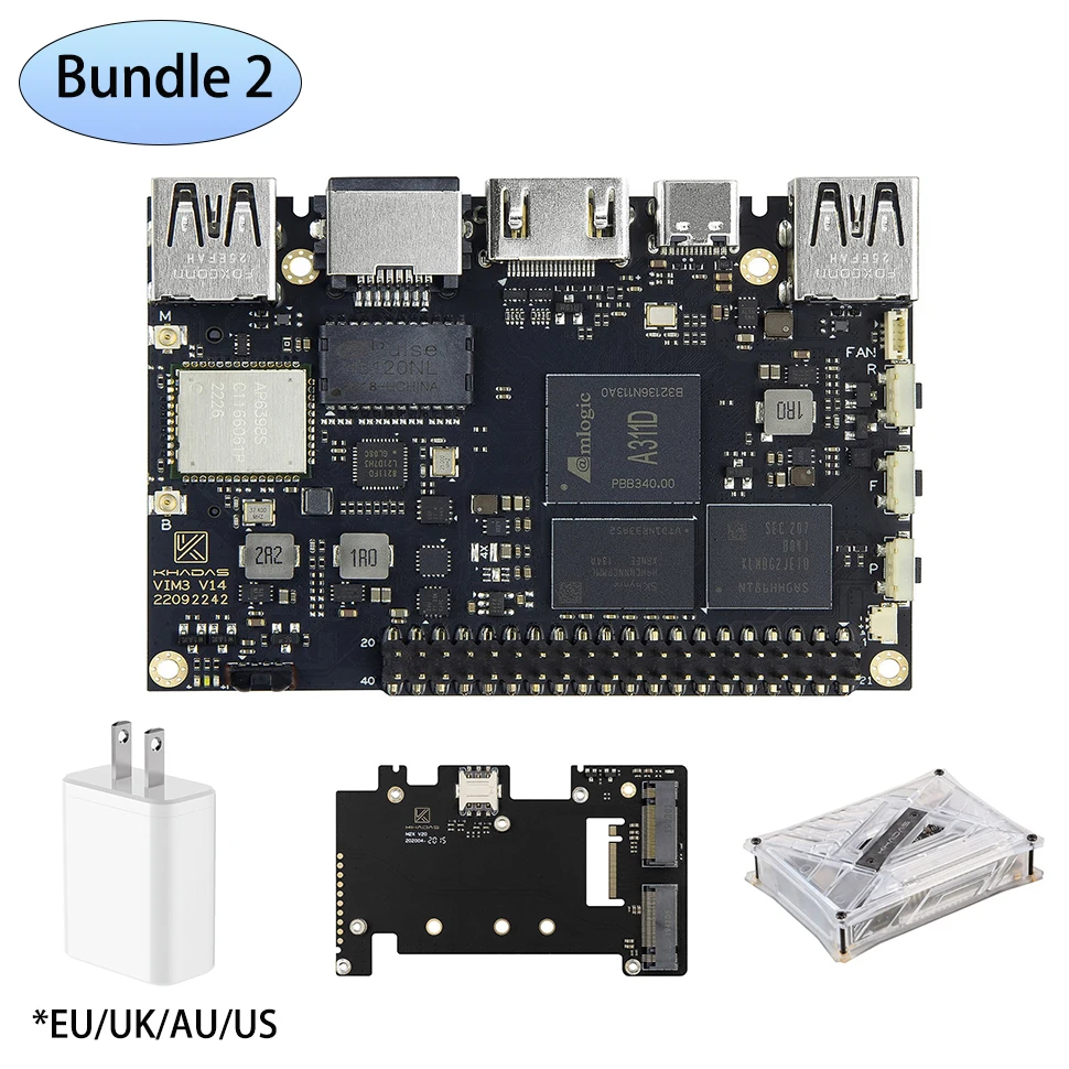 Khadas-Powerful-VIM3-Pro-Single-Board-Computer-4GB-32GB-Development ...