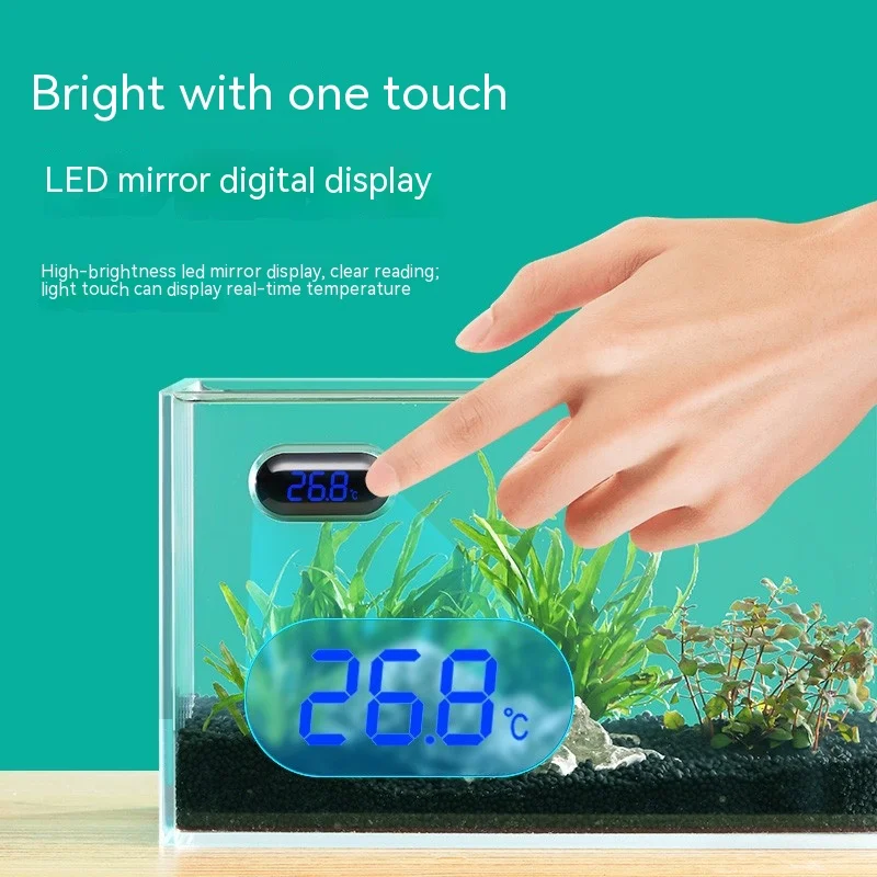 Lcd-Digital-Fish-Tank-Water-Thermometer-Tropical-Fish-Thermometer ...