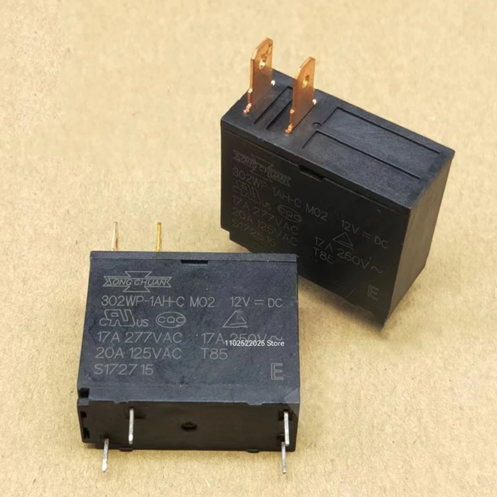 5pcs/10pcs/lot Relay 302WP 1AH C 12V 17A 277VAC 20A water heater ...