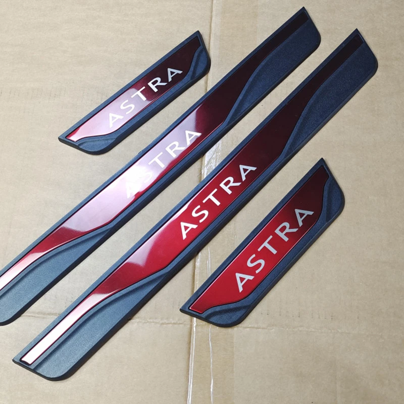 For OPEL ASTRA 2021-2022 Car Accessories 4pcs/Lot ABS Stainless Steel ...