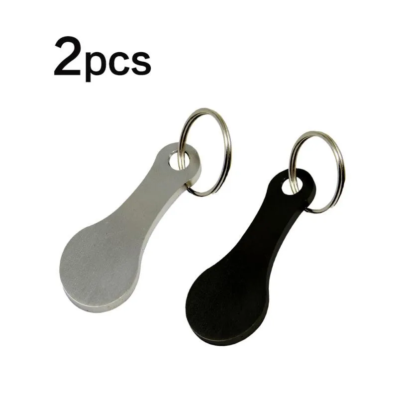 2pcs-set-Metal-Shopping-Cart-Tokens-Trolley-Token-Key-Ring-Decorative ...