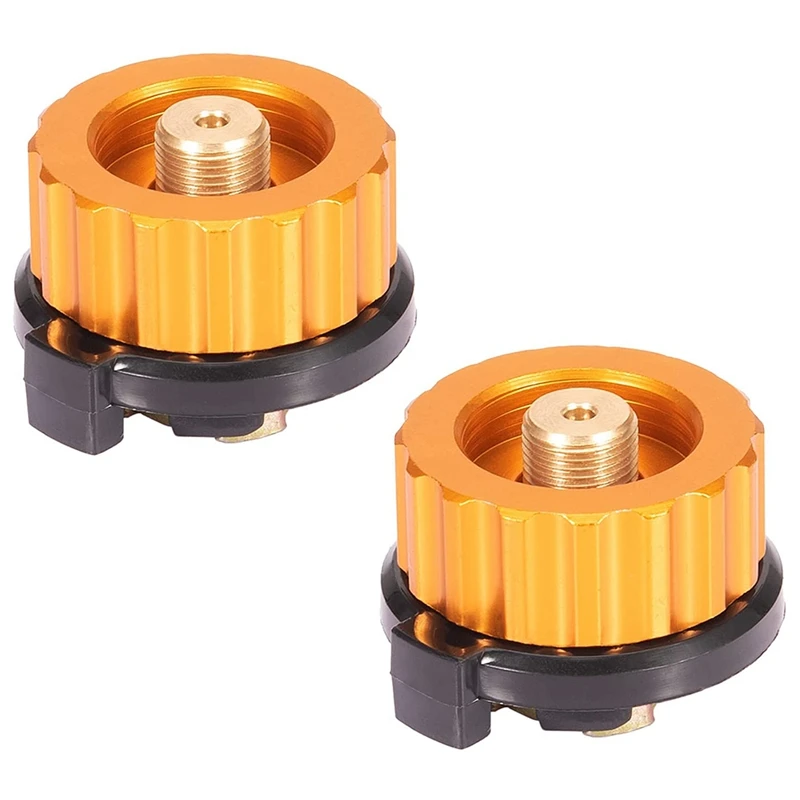 2Pcs-Connection-Camp-Gas-Bottle-Adapter-For-Burner-Gas-Valve-Cartridges ...