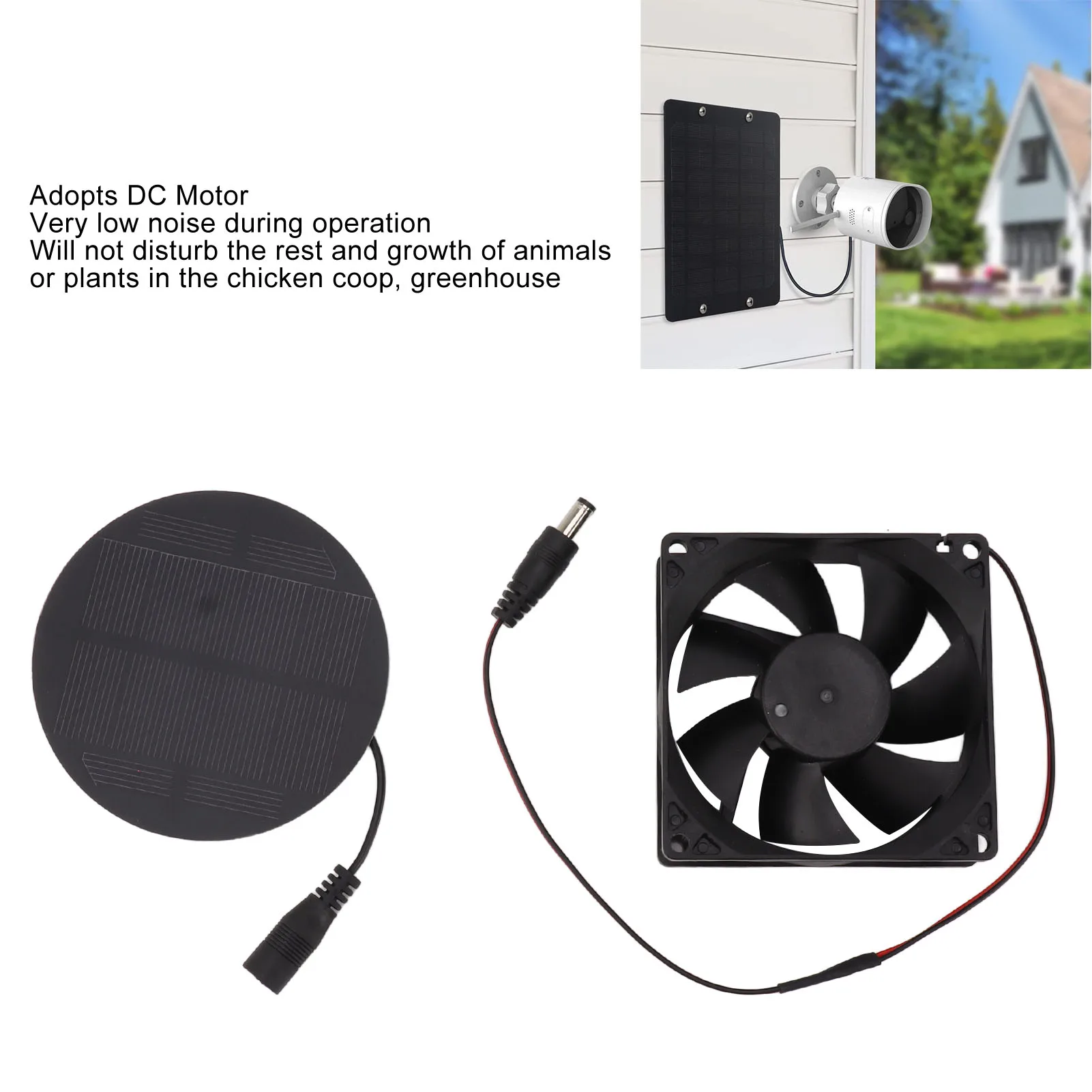 3W-Solar-Panel-Fan-Low-Noise-Energy-Saving-Solar-Mini-Exhaust-Fan-for ...
