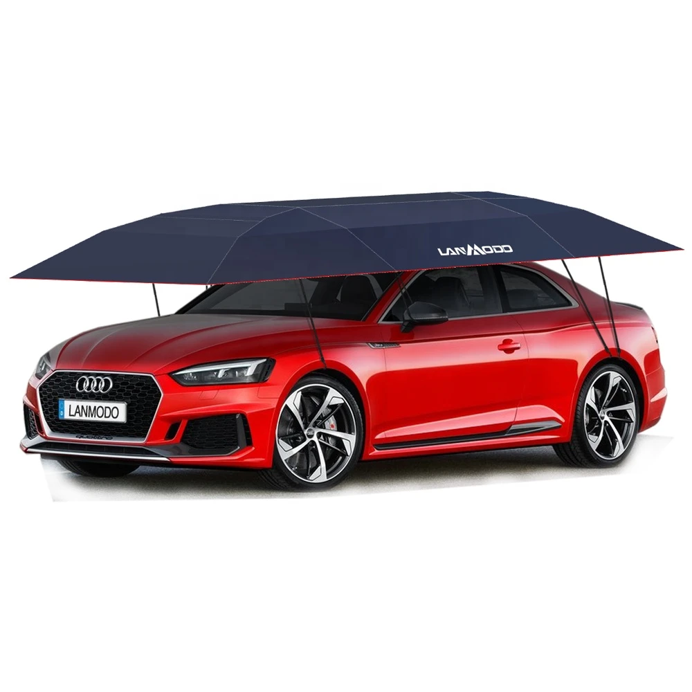 Lanmodo 4.8 Manual Folding Car Tent Strong Anti-uv Portable Car Shade ...