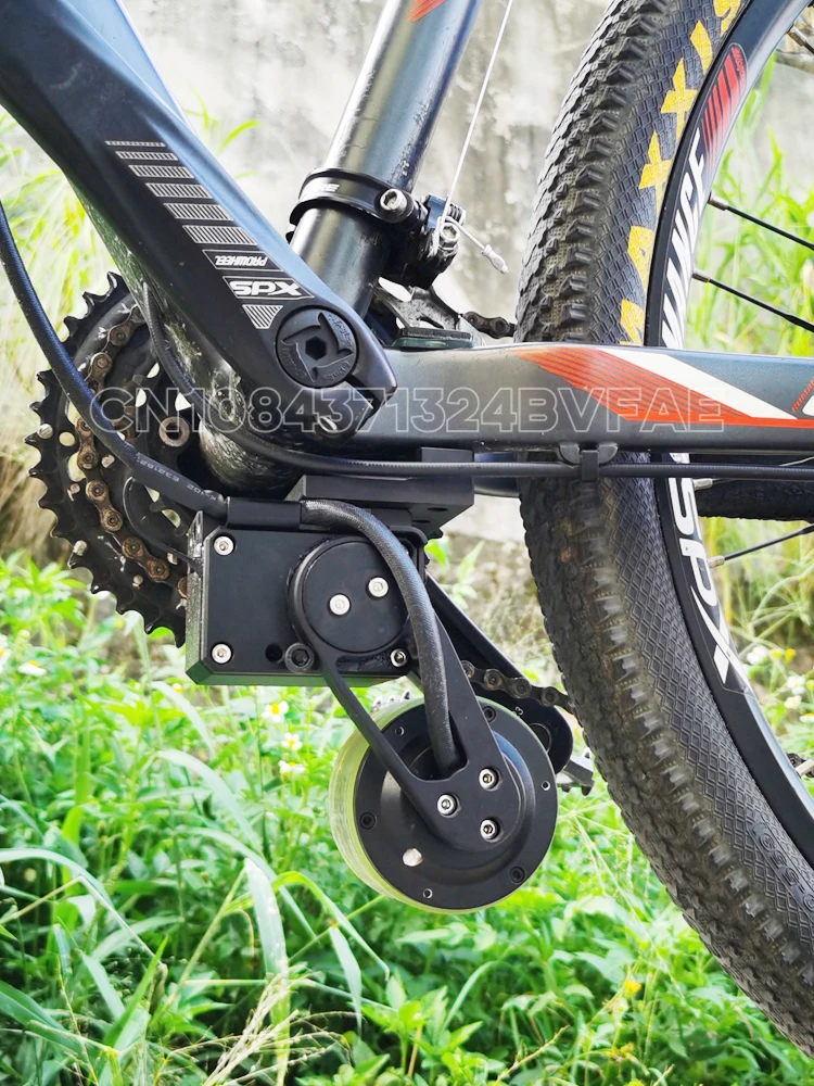 Power-bicycle-modified-with-electric-booster-mountain-bike-modification ...